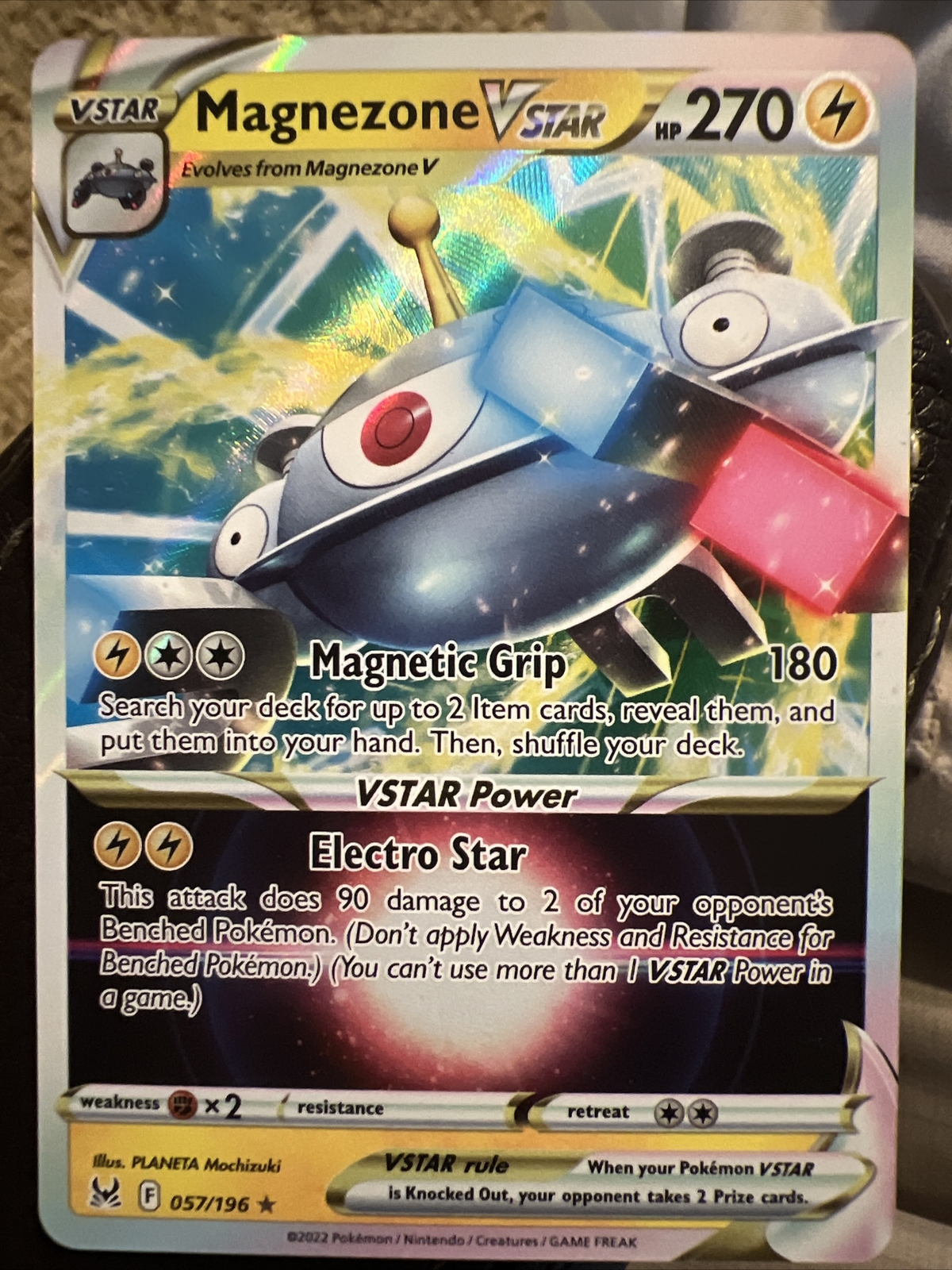 Pokemon Card Magnezone VSTAR 057/196 LOST ORIGIN Ultra Rare Holo | eBay