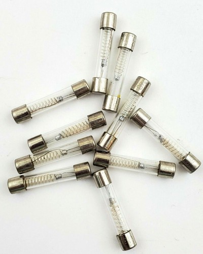 Lot of 10 Littelfuse 3AG 313 Vintage Glass Fuses 4 Amp 250V Slow Blow 1 ...