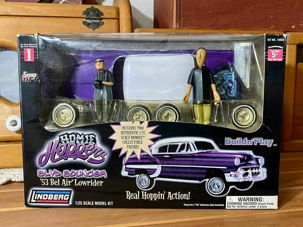 RARE NIB ! HOMIE Hoppers '53 Bel Air Lowrider BLVD BOUNCER 1/25 ...