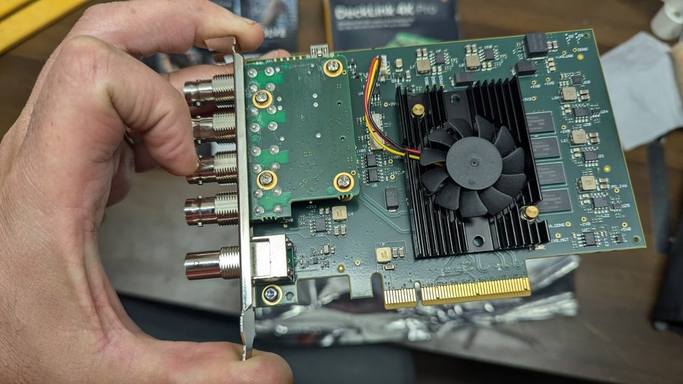 Blackmagic Design DeckLink 4K 12G SDI Pro video Capture - New-Tested | eBay