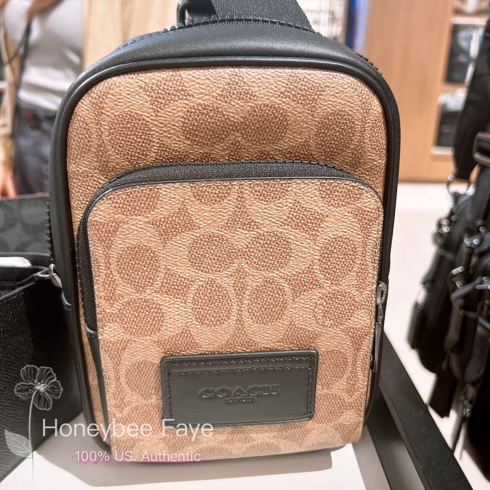 NWT Coach men's Racer Sling Pack CV763/CU252/CX071 | eBay