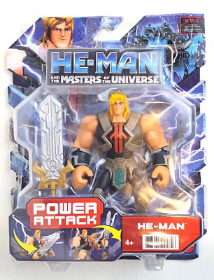 Mattel Masters of the Universe He-Man Power Attack Action Figure | eBay