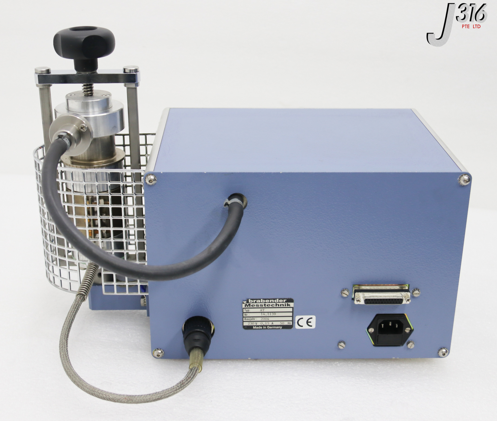 28738 BRABENDER MESSTECHNIK HUMILITY MEASURING DEVICE, 14.1139 AQUATRAC ...