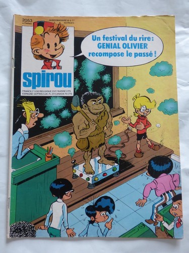 SPIROU n° 2053 COVER DEVOS + DOSSIER PIGNOUF | eBay