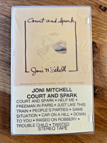 Joni Mitchell Court and Spark Cassette Tape 1973 Asylum Records | eBay