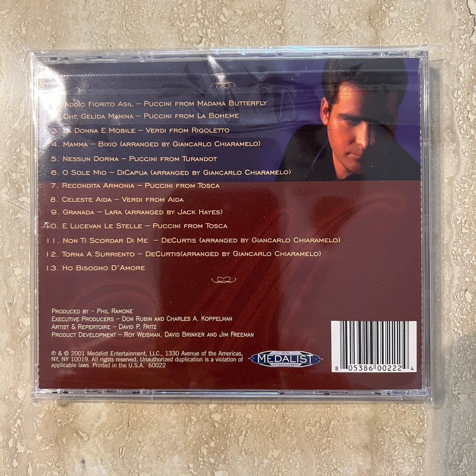 CD Michael Amante 2001 Medalist Entertainment (NEW) | eBay