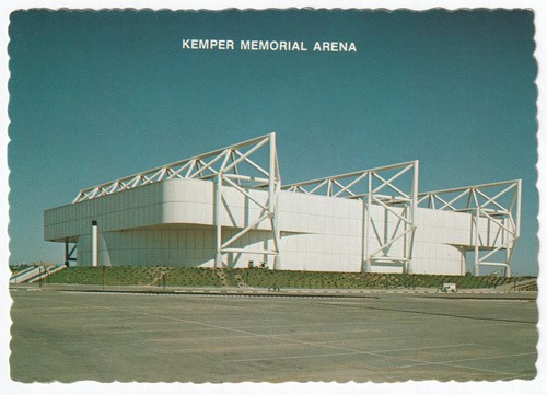 Kemper Arena Postcard - Former Home of NBA Kansas City Kings & NHL K.C ...
