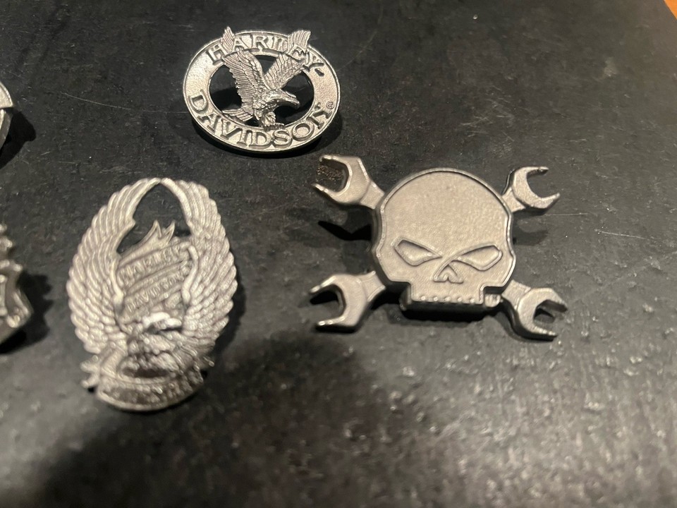 Lot Of 5 Harley Davidson Hat Pins Assorted Biker Motorcycles | eBay