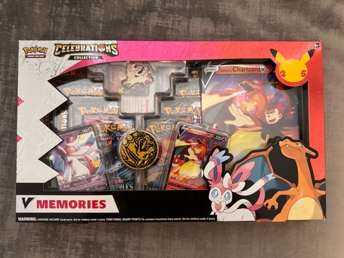 Pokemon TCG Celebrations V Memories Collection Box Gamestop Exclusive ...