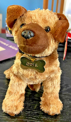 TY Beanie Baby ODIE the Dog - Garfield the Movie - Gold Name Tag 2004 ...
