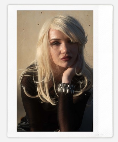 Art pinup model Cheyanne Instax Wide Photo Instant Film Print Signed By ...