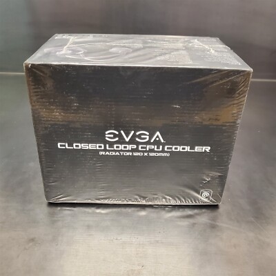 EVGA Closed Loop AIO Liquid CPU Cooler 120mm 400-HY-CL11-V1 New in Box ...