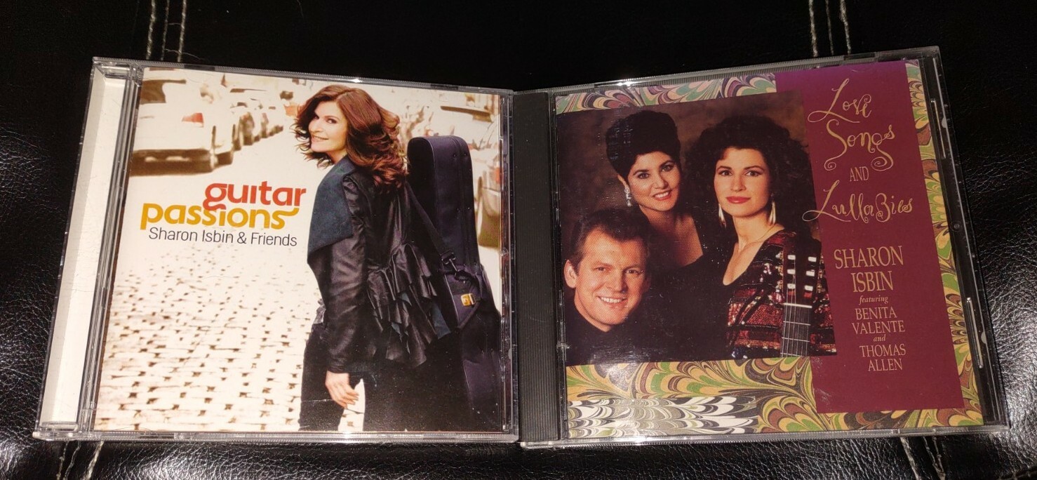 Sharon Isbin + Friends 2 CDs Love Songs and Lullabies / Guitar Passions ...