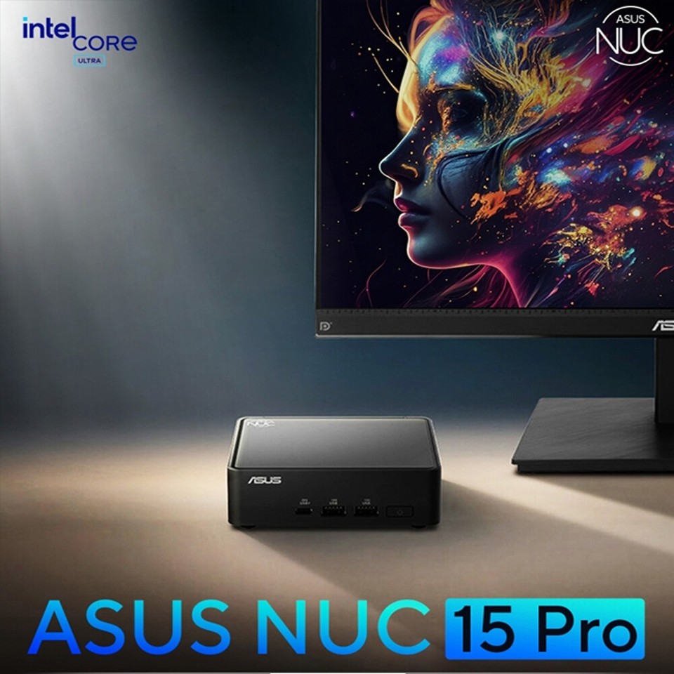RNUC15CRKU5 ASUS NUC 15 PRO Mini PC AI Ready Intel Core Ultra 5 225H ...