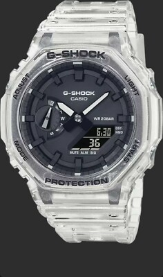 Casio G-Shock GA2100SKE-7A Transparent Clear Pack Casioak | eBay