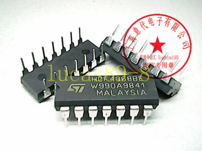 10pc CD4068B HCF4068BE DIP14 Inline Gate Inverter / NAND Gate Chip | eBay