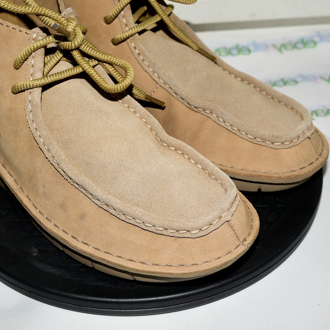 Clark’s Polyveldt Chukka Moc Toe Leather Boot Men US 8 - Gem