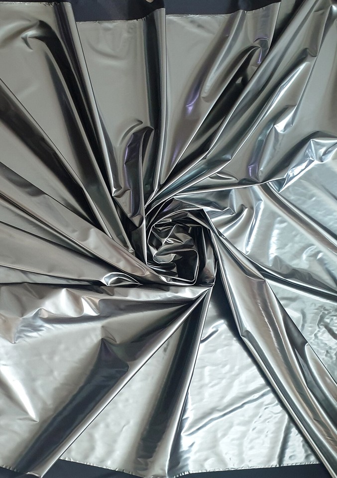 SHINY METALLIC PVC VINYL for DANCE GOTH DRESS CATSUIT CORSET BALLOONS ...
