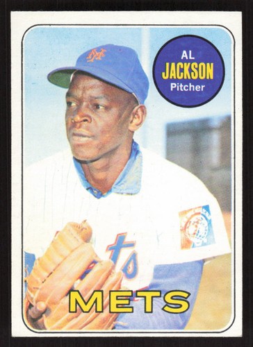 1969 TOPPS AL JACKSON 649 EX BASEBALL NEW YORK METS | eBay