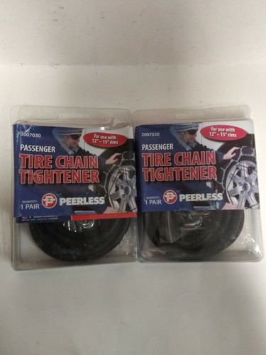 2 Peerless Passenger Tire Chain Tightener for use with 12"-15" Rims ...