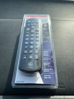 GE Universal Replacement 3 Device Remote Control TV VCR Cable Box ...