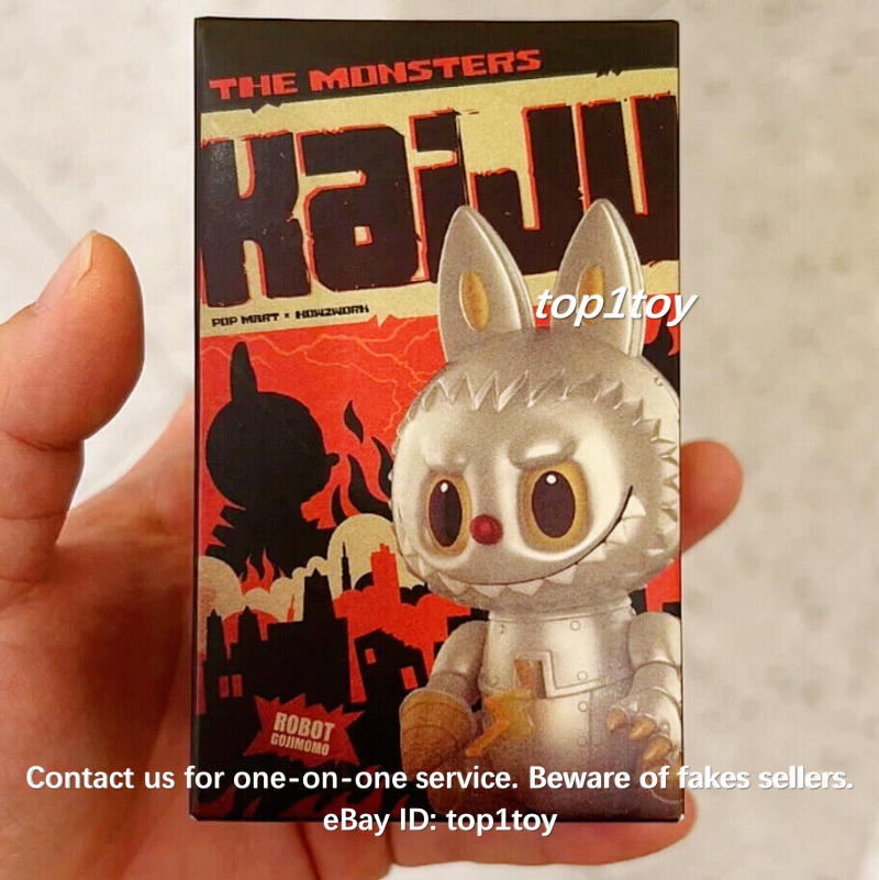 POP MART x HOW2WORK Labubu The Monsters Kaiju Giant Turtle Mini Figure ...