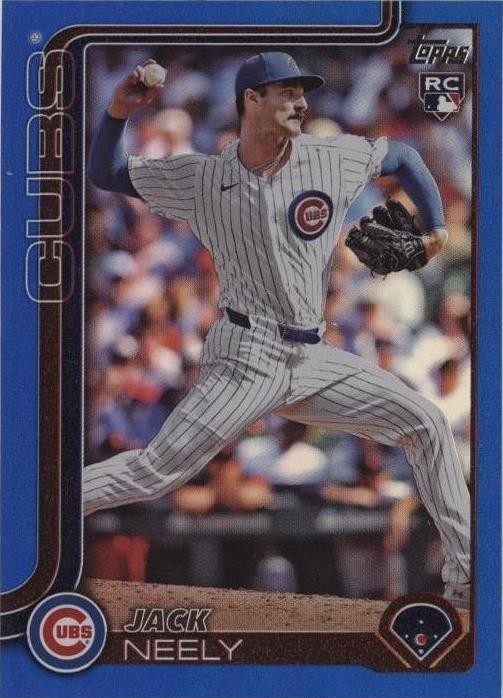 2025 Topps Series 2 - Jack Neely #478 Blue Rainbow Foilboard /150 (RC ...