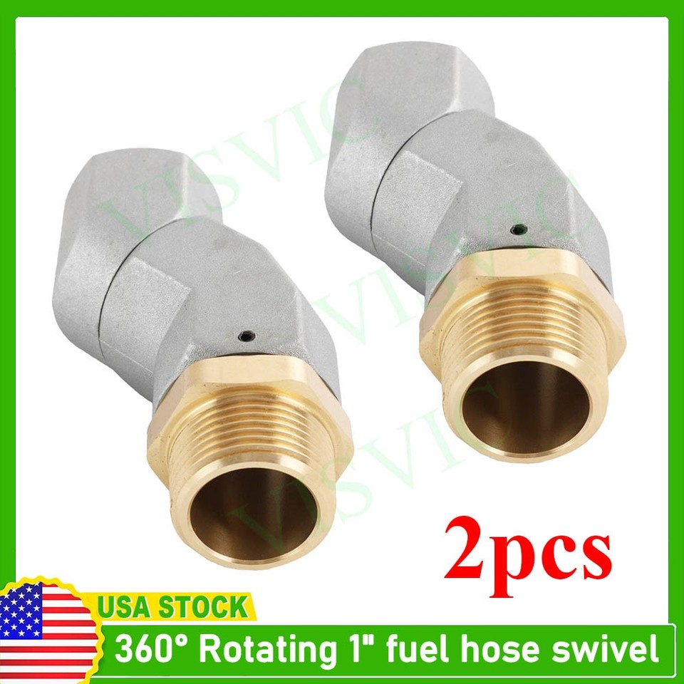 1 Inch NPT Fuel Transfer Hose Swivel for Easy Use Fuel Nozzle-Hose ...