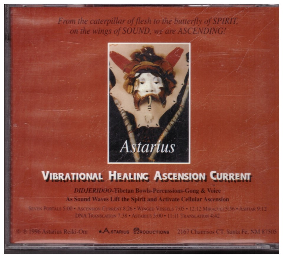 Astarius - Vibrational Healing Ascension Current [CD] 1996 Astarius ...