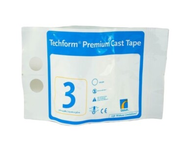 TECHFORM Fiberglass Casting Tape 3 INCH (1 ROLL) | eBay