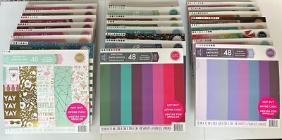 Craft Smith 12 x 12 Paper Pad Multiple Variations Available-You Choose ...