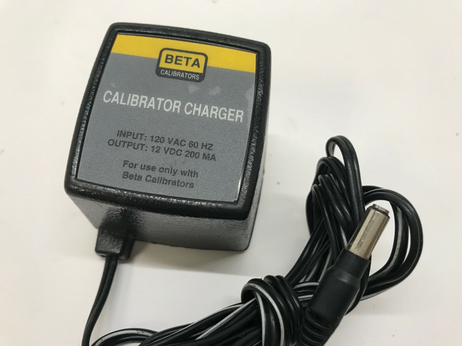 EDS Beta Calibrator Charger 6484 120VAC - 12VDC - 200MA BR | eBay