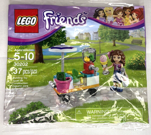 Lego Friends 30202 Smoothie Stand Polybag Olivia Minifigure Easter ...