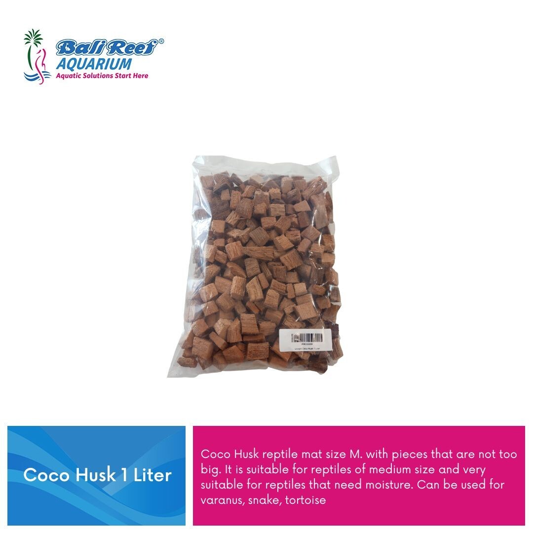 1L Vichpro Coco Husk Coconut Fiber Bedding Reptile Terrariums Torto ...