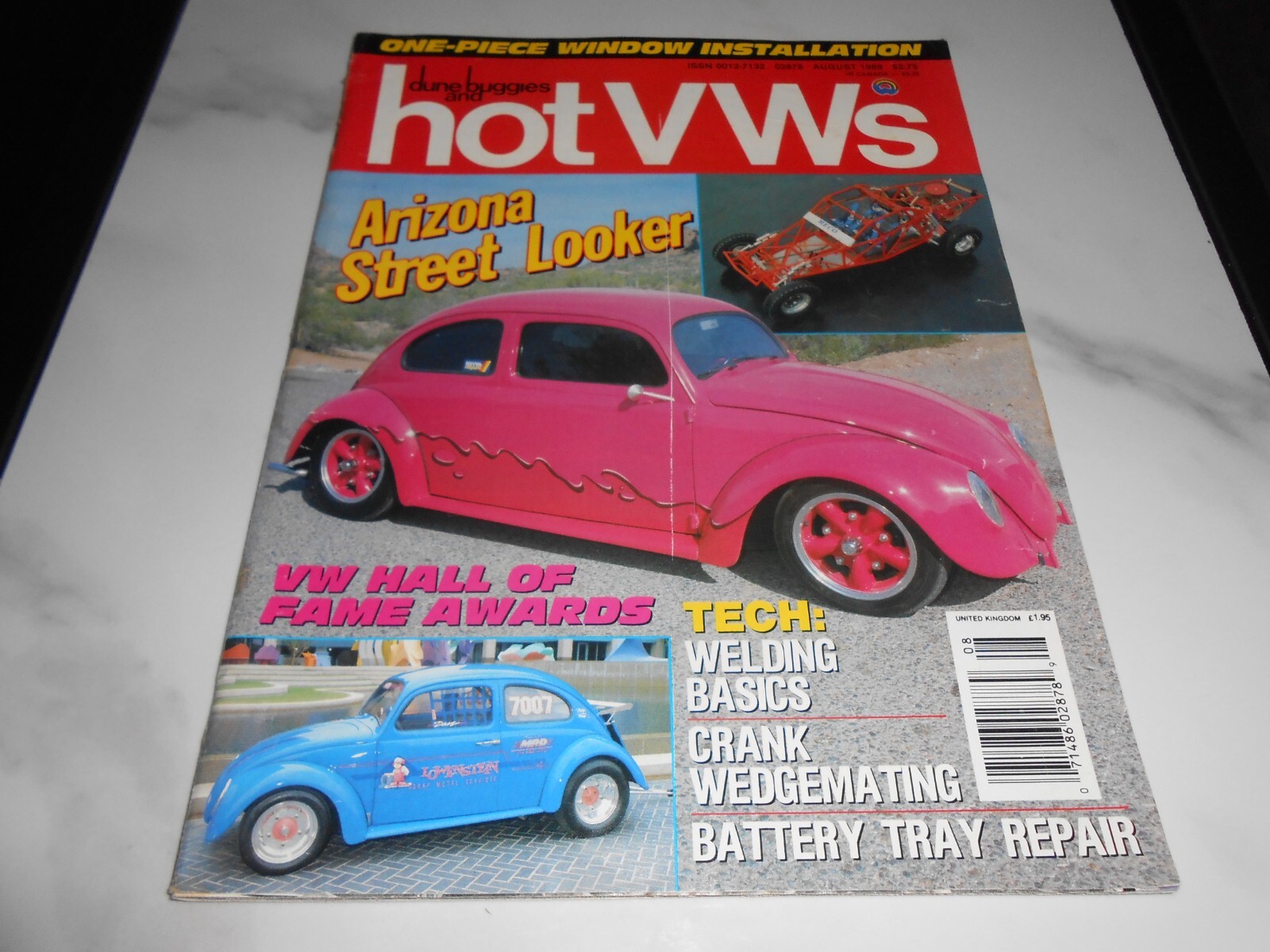 Dune Buggies & Hot VWs Aug 1989, VW Hall of Fame Awards, Cali Bug Bash ...