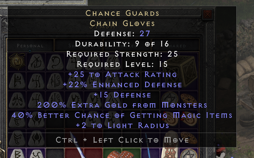 GODLY 40% MF Chance Guards - D2R - Diablo 2: Resurrected SC Item PC NL ...