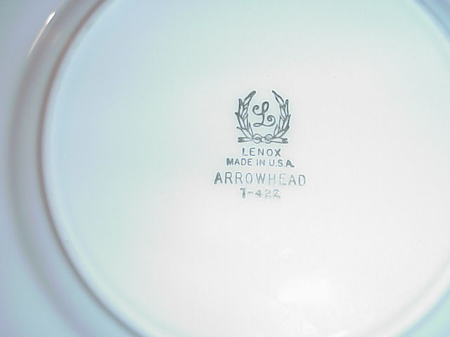 Lenox Arrowhead Bread Side Plate | eBay