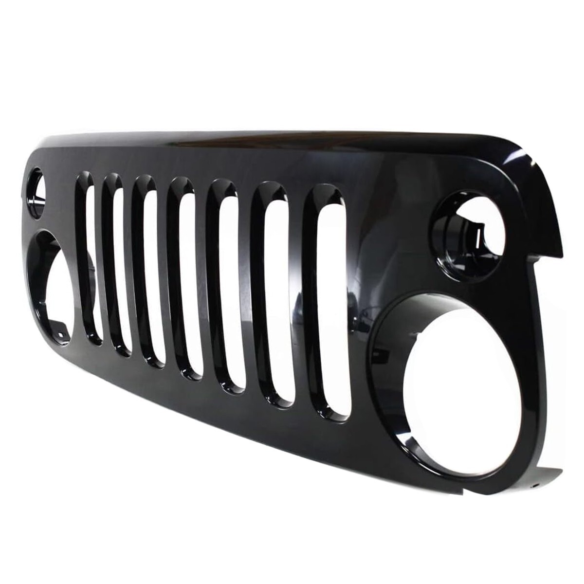 2007-2017 Jeep Wrangler Black Grille Assembly | CH1200313 | 68046306AC ...