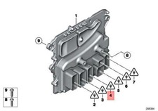 Genuine BMW Mini X1 X3 Universal Socket Housing MLK UNCODED 6-pin ...