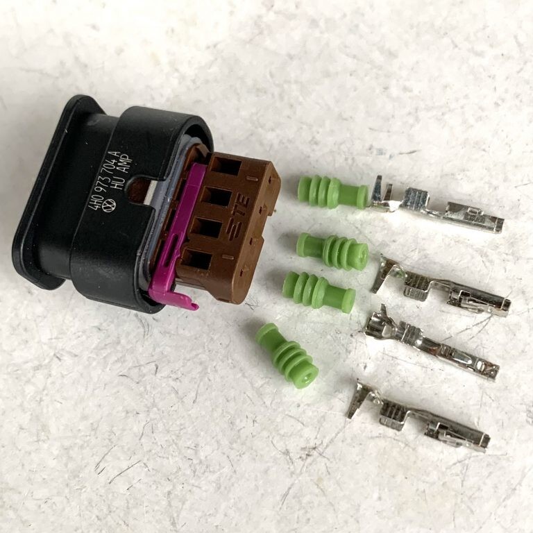 AUDI VW 4H0973704A NEW OEM GENUINE CONNECTOR | eBay