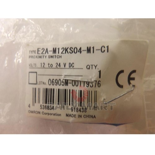 New In Box OMRON E2A-M12KS04-M1-C1 Inductive Proximity Sensor 12-24VDC ...
