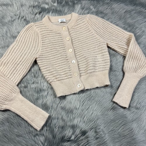 Wilfred Aritzia Alessia Button Long Sleeve Mohair Alpaca Cardigan Size ...