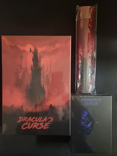 Retro Plus - Dracula's Curse Board Game + Cthulhu's Curse Expansion ...