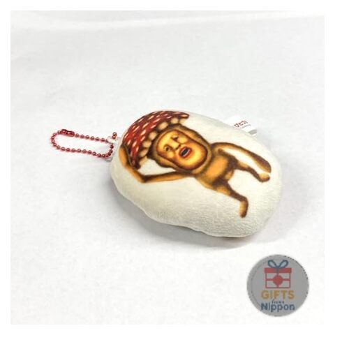 Shinada Kobito Zukan Red Mushroom Plush Ball Chain Mascot Soft New 9cm ...