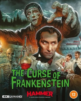 The Curse of Frankenstein (4K UHD Blu-ray) Christopher Lee Peter ...