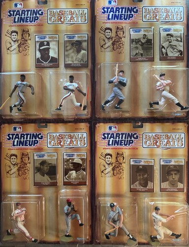 Various 1989 Starting Lineup Baseball Greats Figures - Combined ...