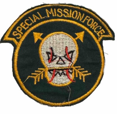 Vietnam War Patch CIA USSF Special Mission Force Group SMAG Military ...