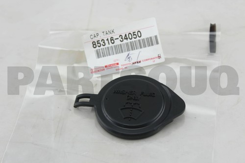 8531634050 Genuine Toyota CAP ASSY, WINDSHIELD WASHER 85316-34050 | eBay