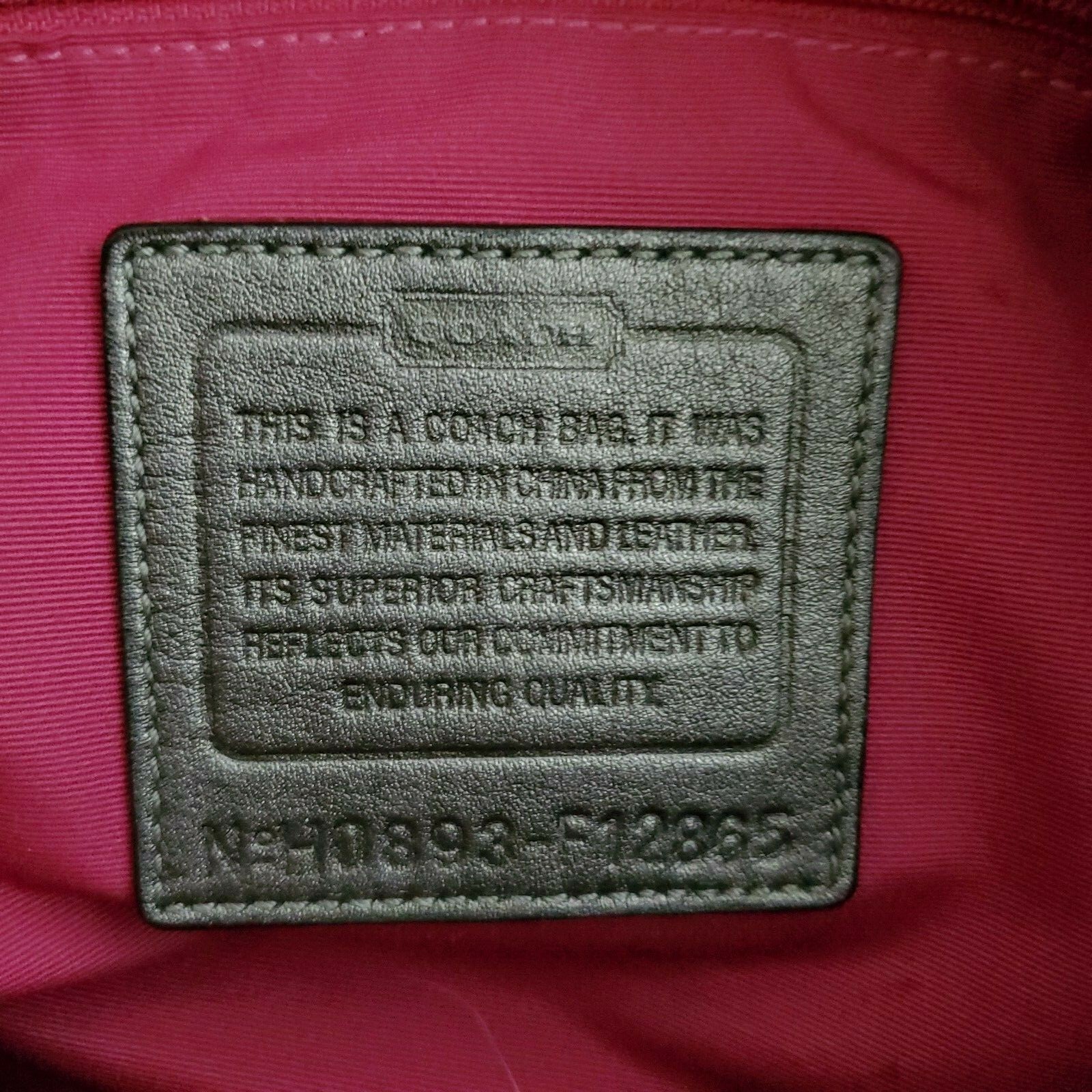 Coach H0893-f12865 Multi-color Fabric Leather Patchwork Crossbody ...