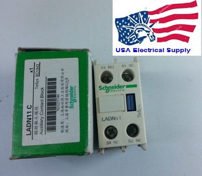 LADN11C Telemecanique Schnaider Auxiliary Contact Block 1NO, 1NC | eBay